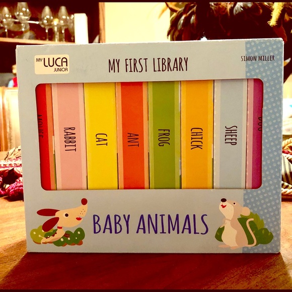 Simon Miller Baby Animal Books | Other | My First Baby Animals Book Set ...